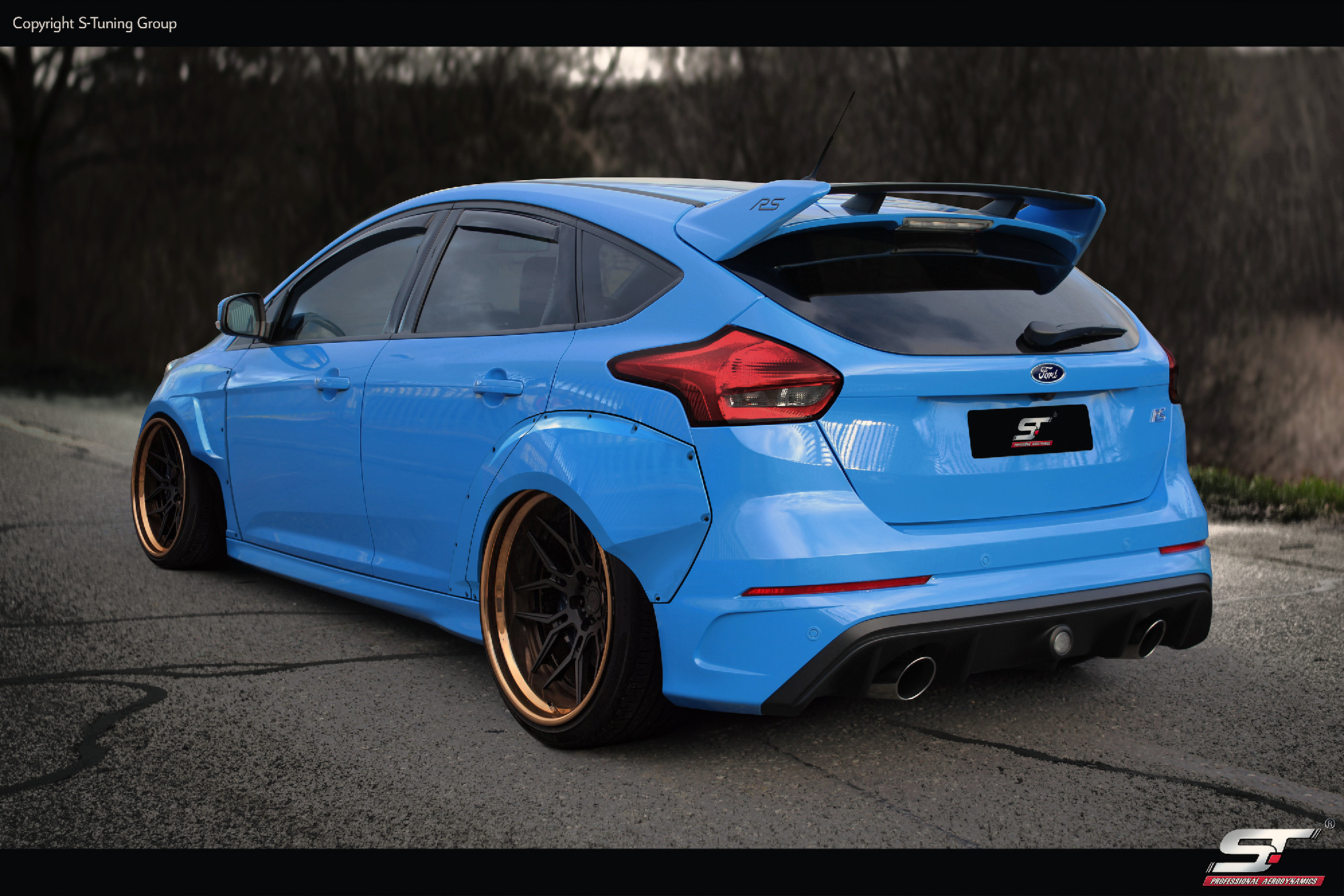 Ford Focus Mk3, Widebody Kit, Conversion Bodykit, RS